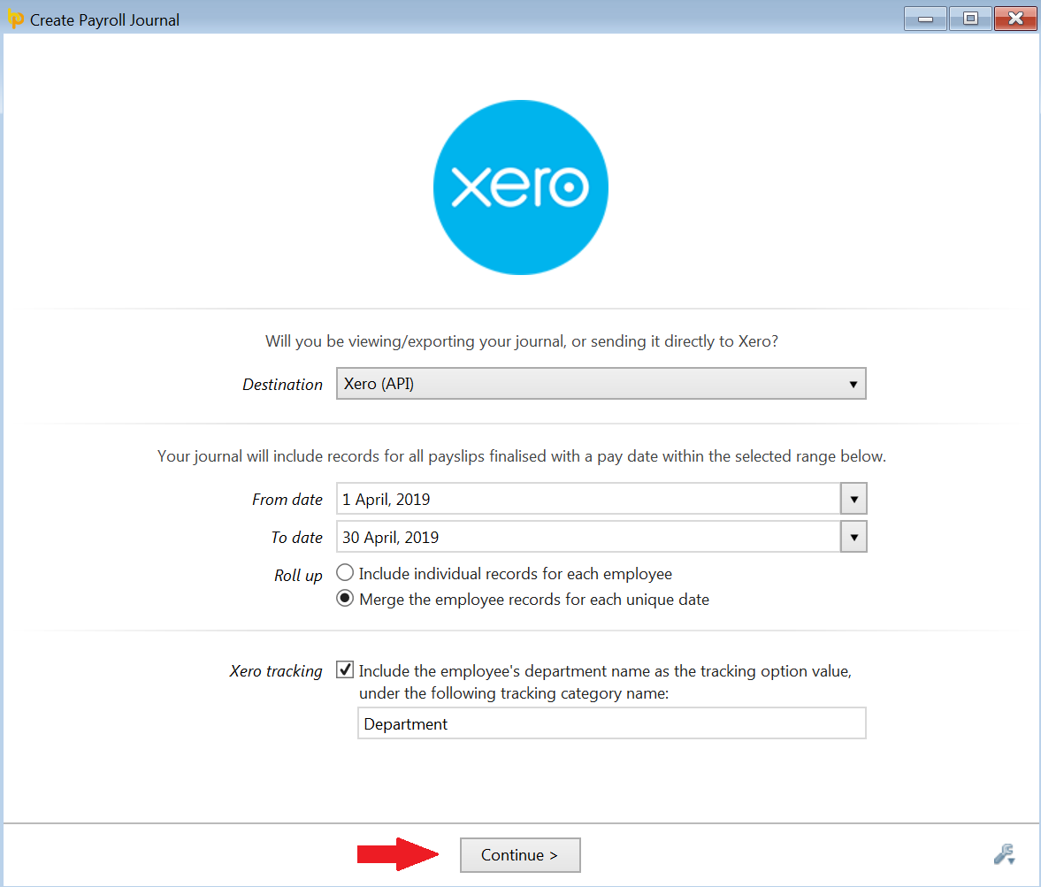 Xero Using API BrightPay Documentation